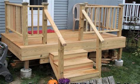 Deck Railing Posts Inside Or Outside Decks Ideas