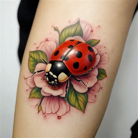 Ladybug Tattoo Meaning Significance 150 Designs Hbtat2