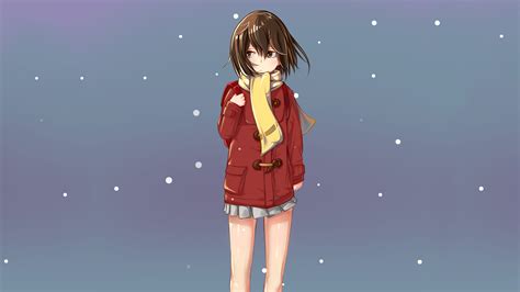 Erased Hd Wallpaper Satoru And Kayo In Snowfall By ピカネ子