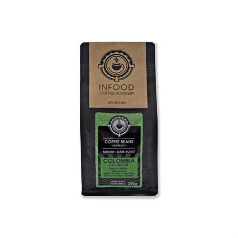 Colombia Co2 Decaf Infood Coffee Roastery