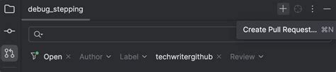 Work With Github Pull Requests Webstorm Documentation