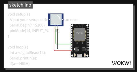 Pir Motion Detected Wokwi ESP32 STM32 Arduino Simulator