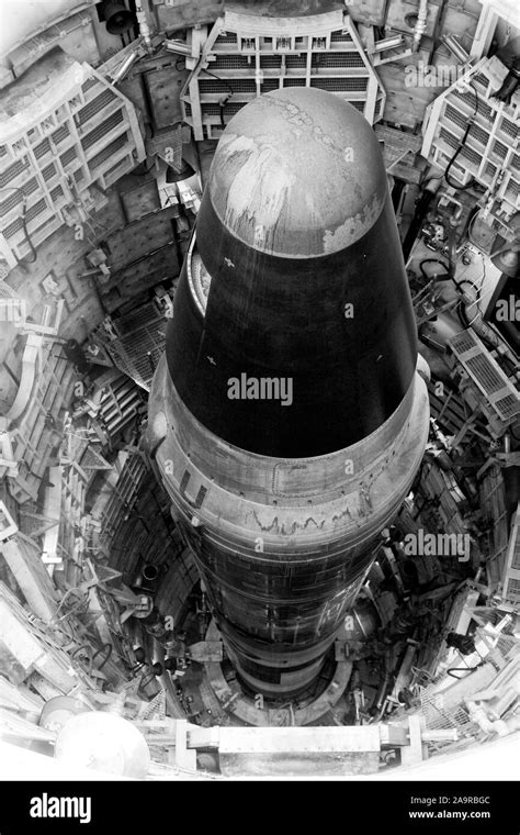 Titan Ii Intercontinental Ballistic Missile Icbm In Service With The