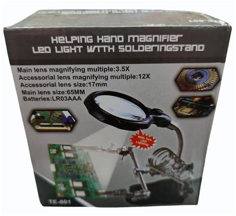 Plastic Helping Hand Led Lighted Magnifying Glass At ₹ 1000 In Bengaluru