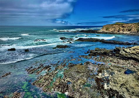 Tidepools And Clouds Slo County North Coast Im Pleased Wit Flickr