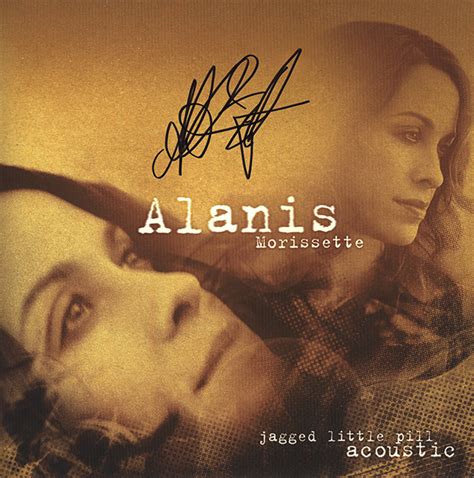 Autographed Alanis Morissette Vinyl Record Signed Music