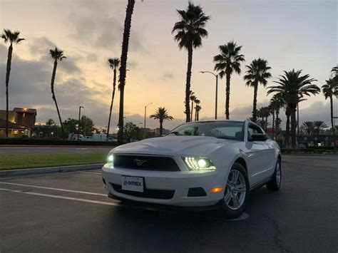 Alpharex 10 12 Ford Mustang Pro Series Projector Headlights Plank Styl