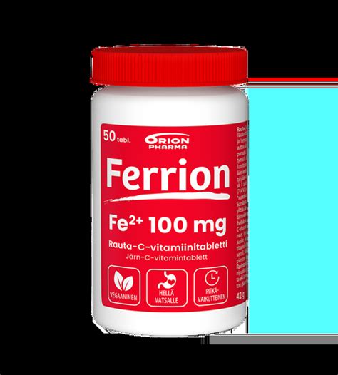 Osta Ferrion 50 Tabl 100 Mg Netistä