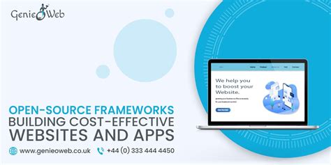 open source frameworks websites and apps genieoweb