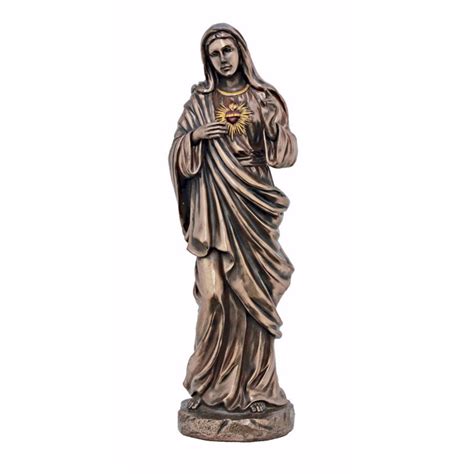Immaculate Heart Of Mary Statue Veronese Collection Shop Holywares