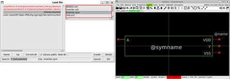 34 Inverters Subcircuit And Symbol In Xschem Universalization Of Ic