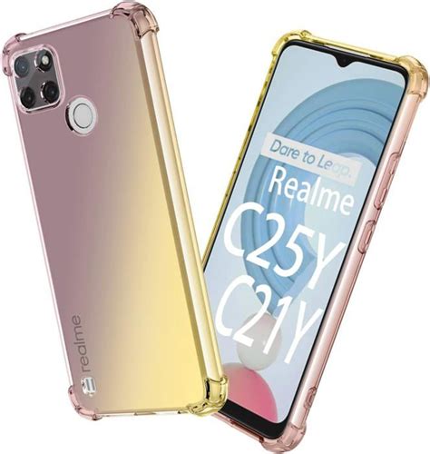 Housse pour Realme C21Y Realme C25Y Etui Ultra Mince Soft TPU ...