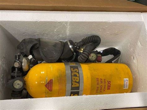 Scba Air Pack Booker Auction Company