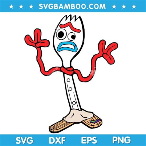 Toy Story Forky Svg Disney Forky Toy Story Svg Disney