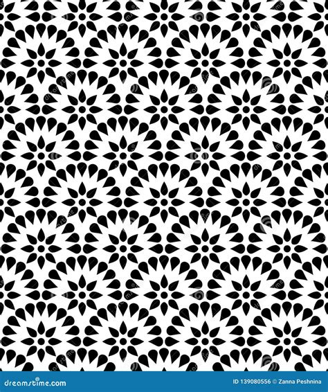 Japanese Floral Vector Seamless Repeating Pattern Stock Vector Illustration Of Flower