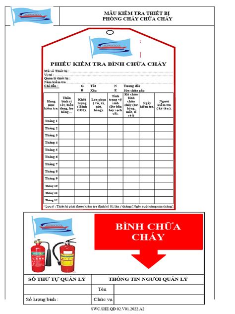 SwcsheqĐ02v012022a3 MẪu PhiẾu KiỂm Tra Pccc Pdf