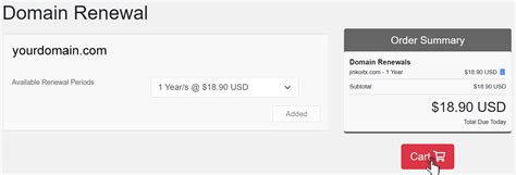 How To Renew A Domain Help Center
