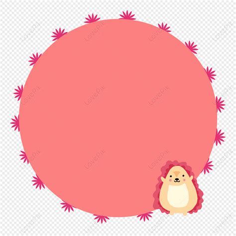 Cute Frame Background Picture Cute Pink Cute Red Cute Light Png