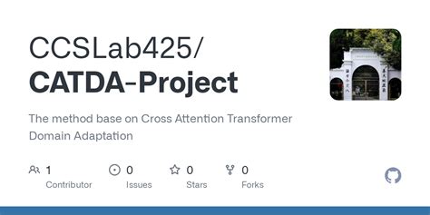 Github Ccslab425catda Project The Method Base On Cross Attention