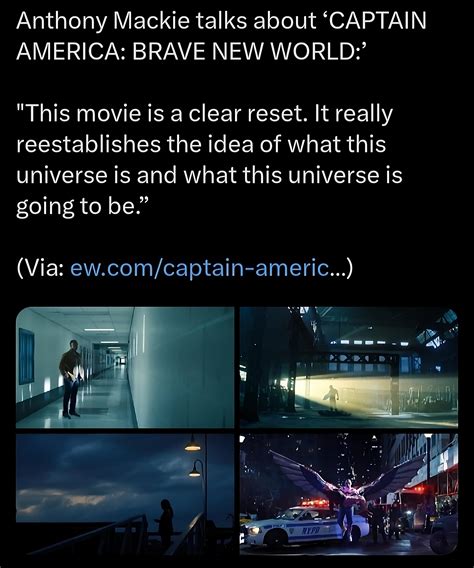 Anthony Mackie Talks About ‘captain America Brave New World R