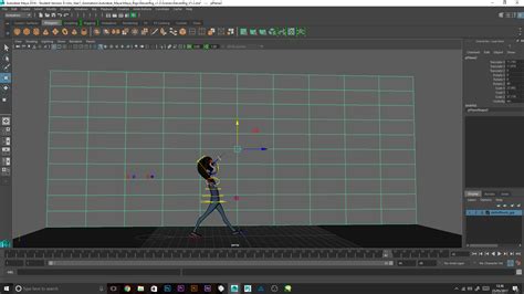 Production D Animation Walk Cycle Blocking NoodleCat Productions