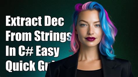 How To Extract Decimal Numbers From Strings In C Easy Guide Youtube