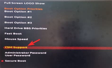 How To Disable CSM To Install Windows
