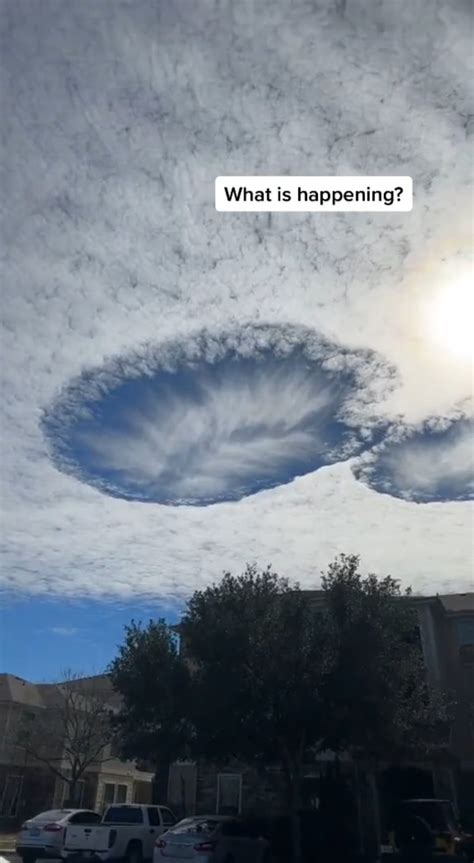 These Unusual Clouds Called Hole Punch Clouds Rweird