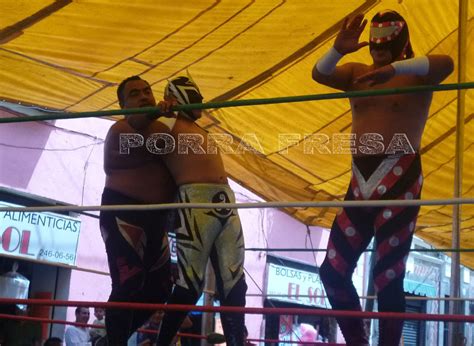 Lucha Libre Porra Fresa ¡pegasso Deja Sin Cabellera A Perverso