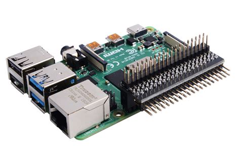 Gpio Edge Extension2x40 Pins For Raspberry Pi Kiwi Electronics