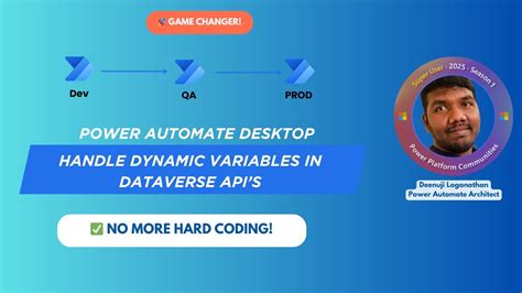 Power Automate Desktop Dataverse Api Calls