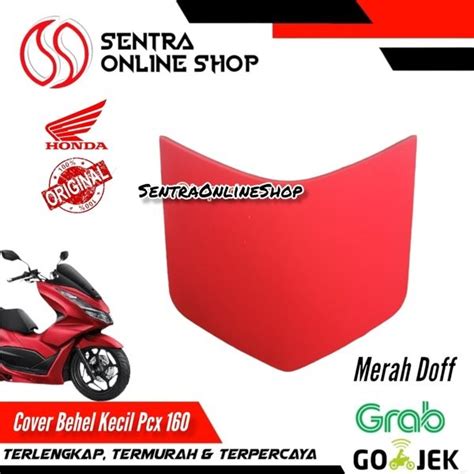 Merah Original Doff Dop Pcx 160 Small Red Stop Stirrup Cover Rare Item