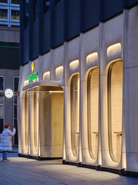 Partisans Sculpts Limestone Facade For Boutique In Toronto