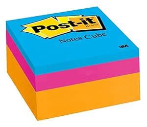Post It Notes Cube 3 X 3 Inches Ultra Collection 400 Sheets Cube