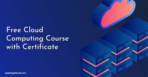 Free Cloud Computing Course With Certificate