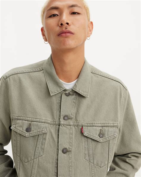 Trucker Jacket Green Levis® No
