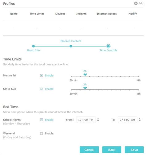 How To Configure Parental Controls On The Wi Fi Routers Case TP Link