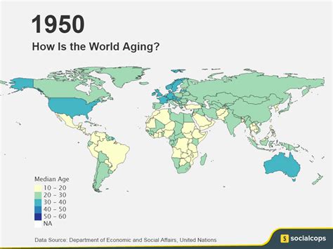 How Is The World Aging 1050 2100 Vivid Maps