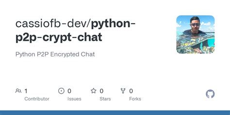 Github Cassiofb Devpython P2p Crypt Chat Python P2p Encrypted Chat
