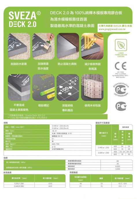 建築用膠合板 芬蘭板 Sveza Deck 2 0 膠合板批發。樺木製品。filiji Ltd是sveza在台灣的代理商。