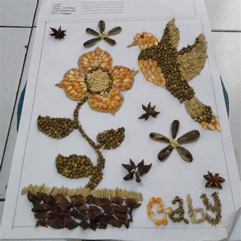 Contoh Kolase Kertas