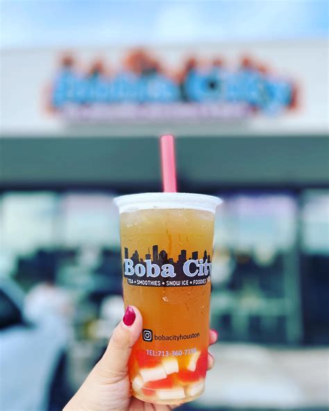 Boba City Tapioca Tea And Smoothie Shop Houston Tx