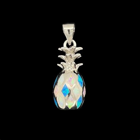 Opal Pineapple Pendant