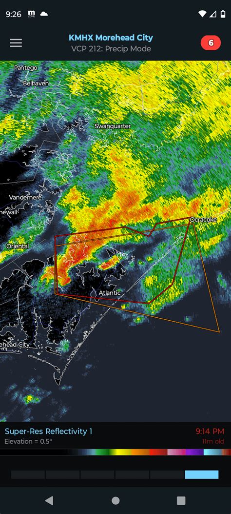 Hook Echo On A Tornado Warning In North Carolina Rtornado
