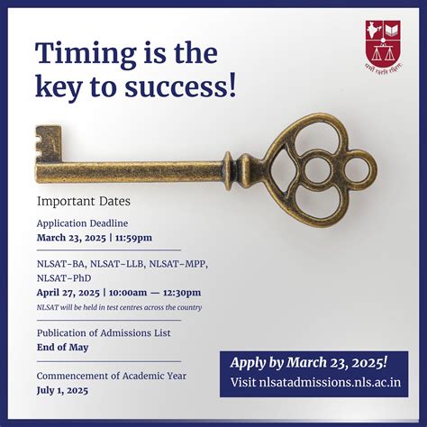 National Nlsat 2025 Register Now For The Entrance Exam To Apply To