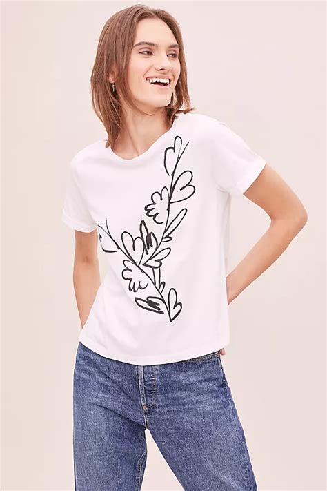 Edel Printed Tee Anthropologie Uk