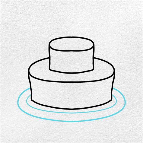 How To Make A Cake Drawing