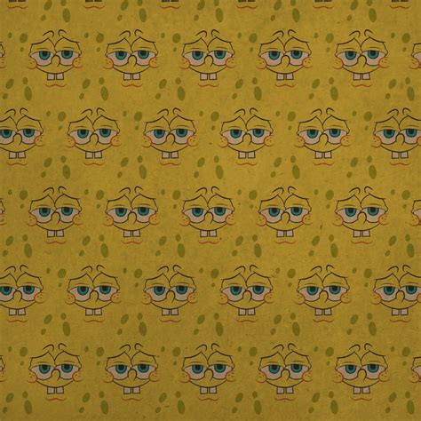 Spongebob Confident Face Premium Kraft Roll T Wrap Wrapping Paper