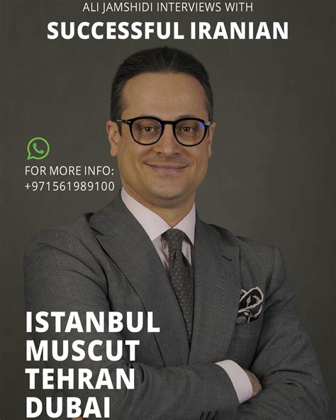 بزودی در چهار شهر مهم با ایرانی های موفق بصورت حضوری مصاحبه خواهم کرد علاقمندان محترم برای