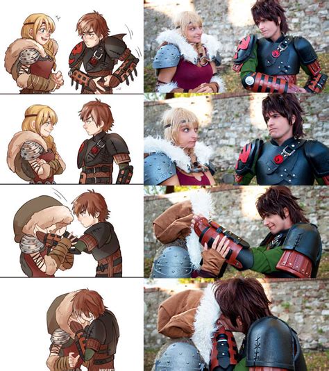Hiccup And Astrid Fanart Cosplay By Alexandrake89 On Deviantart